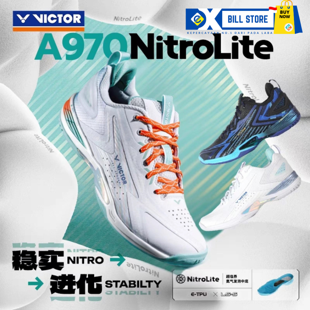 Jual Sepatu BULUTANGKIS victor A970ACE NL Nitrolite Komprehensif V ...