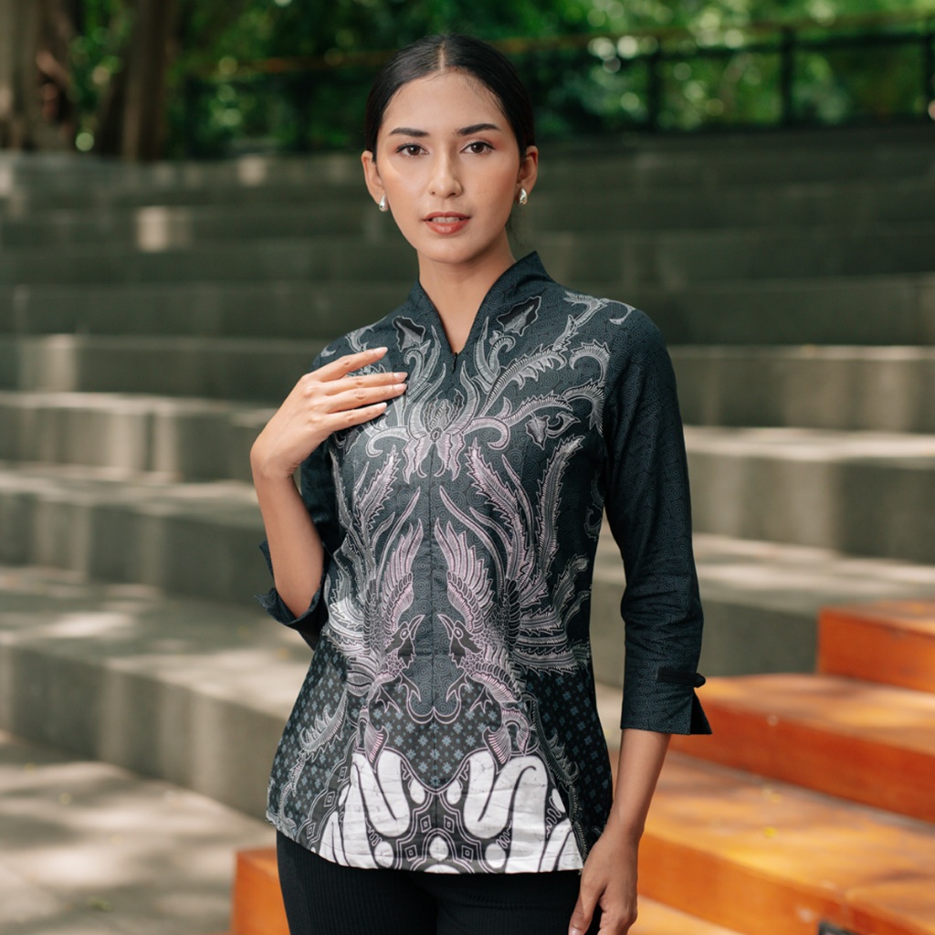 Jual Hadinata Batik Premium Blouse Batik Wanita Superfine Ranita Ranvir ...