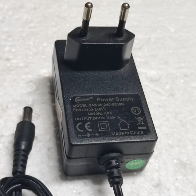 Jual Adaptor CULLPOWER 24V 800mA utk MIKROTIK RB450G Jack 5,5mm ...