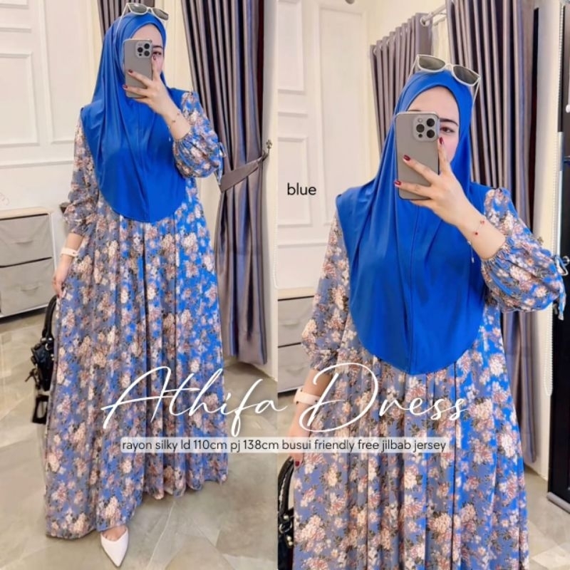 Jual ATHIFA DRESS BEST SELLER BY SAKURA | Shopee Indonesia