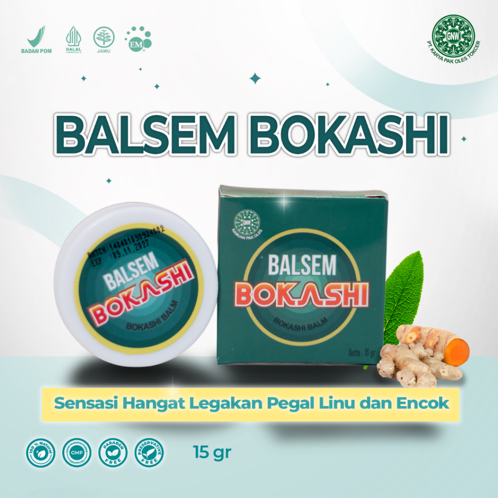 Jual Balsem Bokashi 15 gr | Shopee Indonesia
