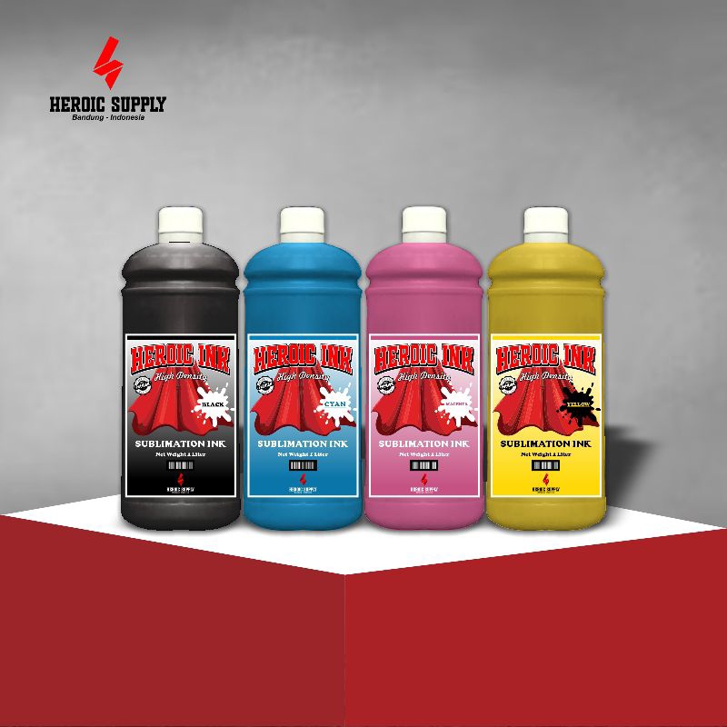 Jual TINTA SUBLIM HEROIC INK / HEROIC SUBLIMATION INK HIGH DENSITY ...