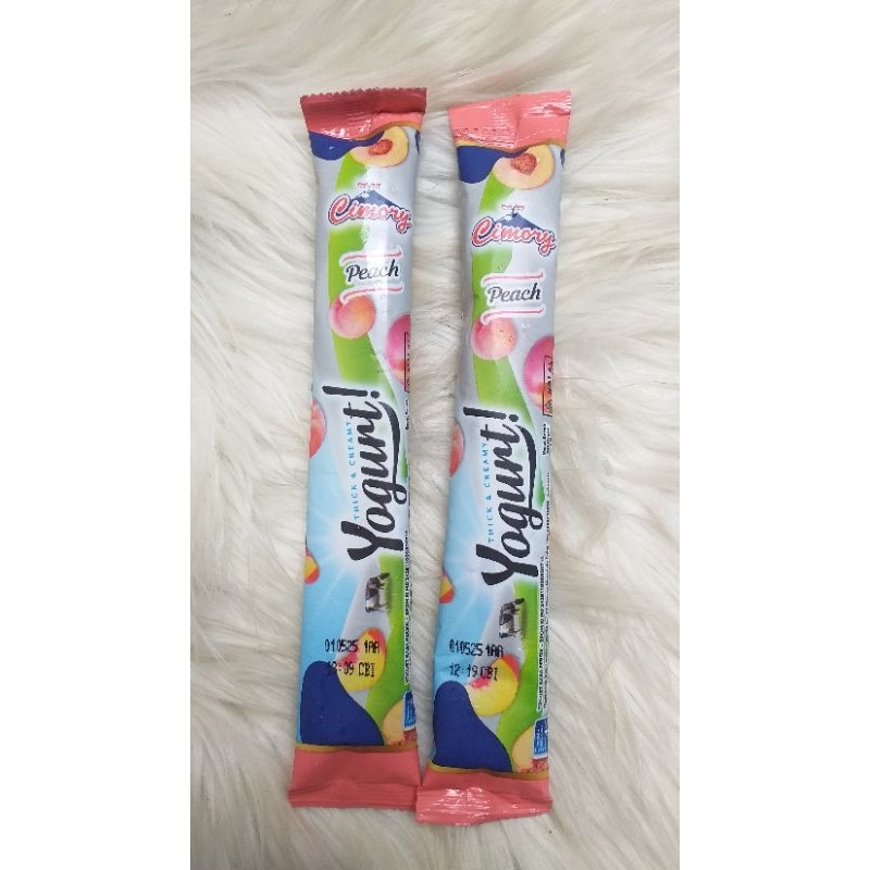 Jual (1dus 25pcs) cimory yogurt stick 40gr peach | Shopee Indonesia