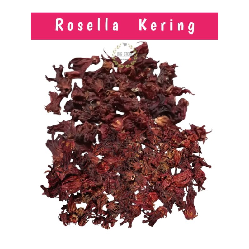 Jual BUNGA ROSELLA KERING / TEH ROSELA 100GR | Shopee Indonesia