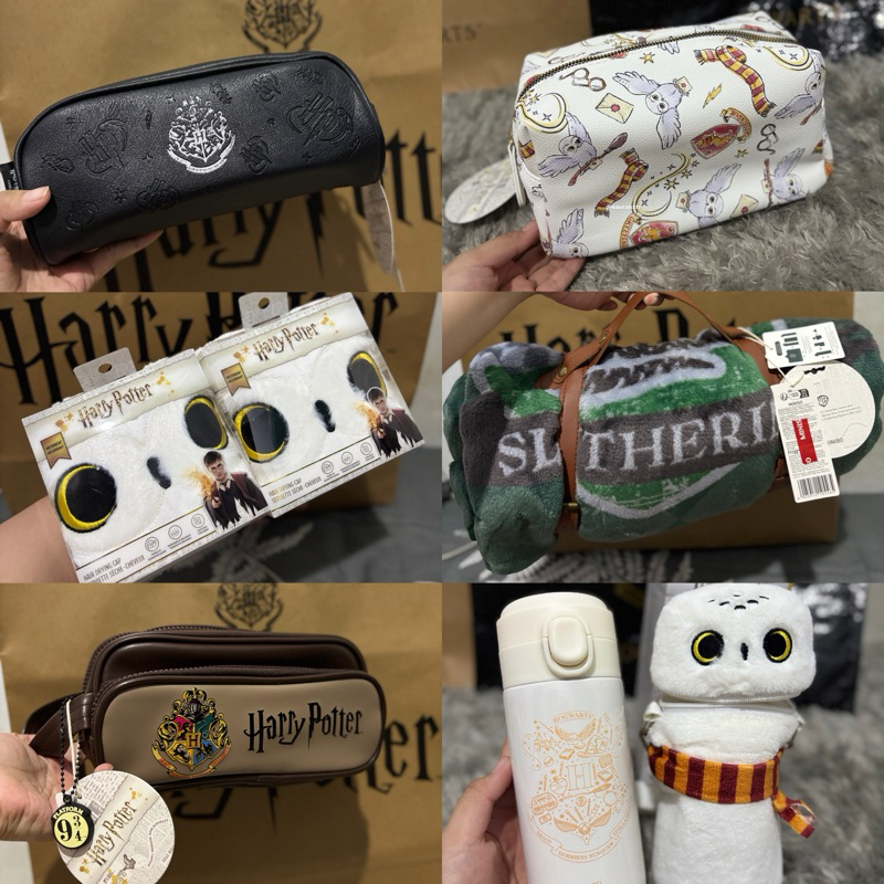 Jual [READY NEW] Miniso X Harry Potter Selimut PouchHair Towel Cap ...