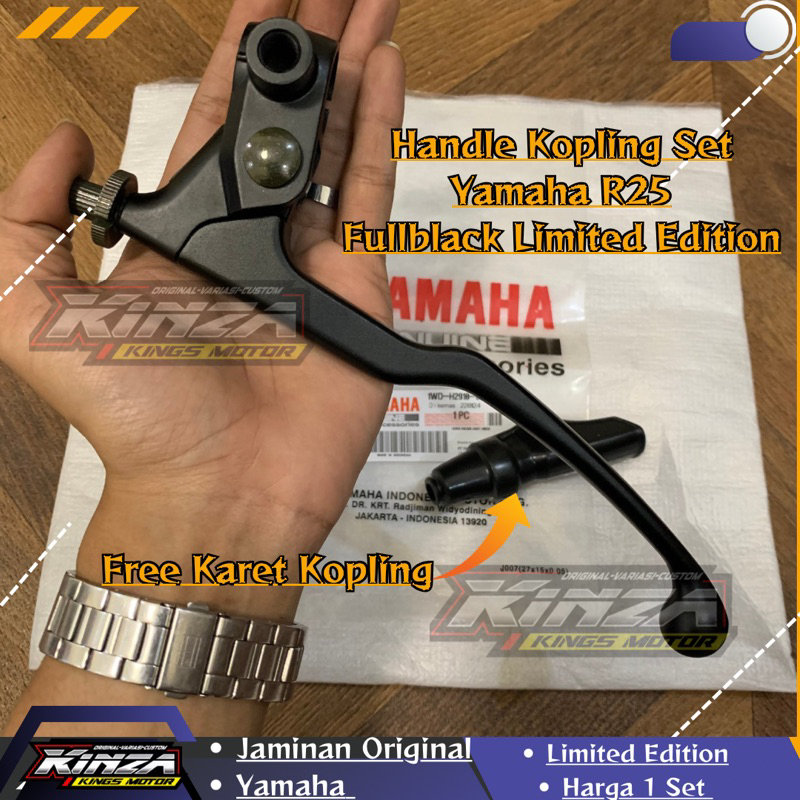 Jual Kinza Handle Kopling Set Yamaha R25 Fullblack Limited Edition ...