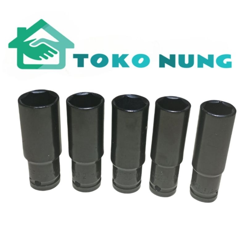 Jual KUNCI SHOCK IMPACT WRENCH 1/2INCH 18/19/20/21/22 MATA SOK IMPACT ...