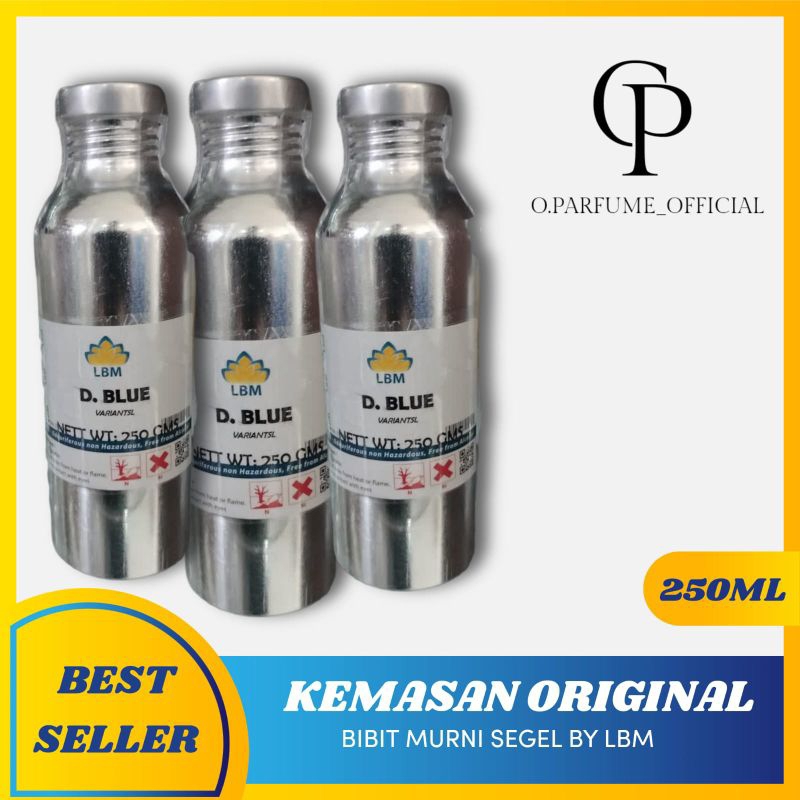 Jual BIBIT PARFUM D. BLUE KEMASAN SEGEL PABRIK 250ML BY LBM FRAGRANCE / MINYAK WANGI / BIANG ...