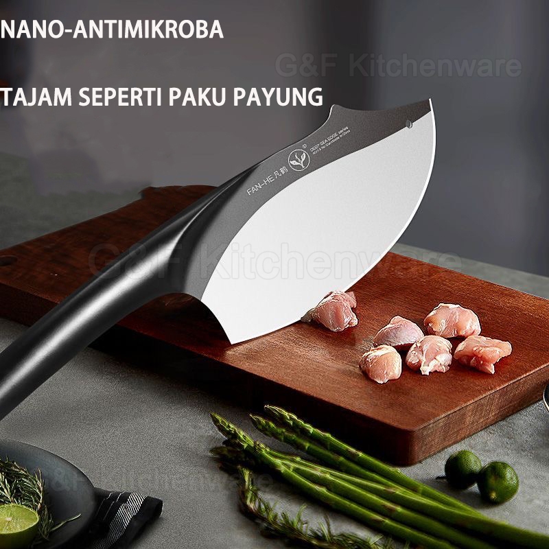 Jual Golok Daging Kitchenware Tingkat Antibaktter Daging 99.9 Persen ...