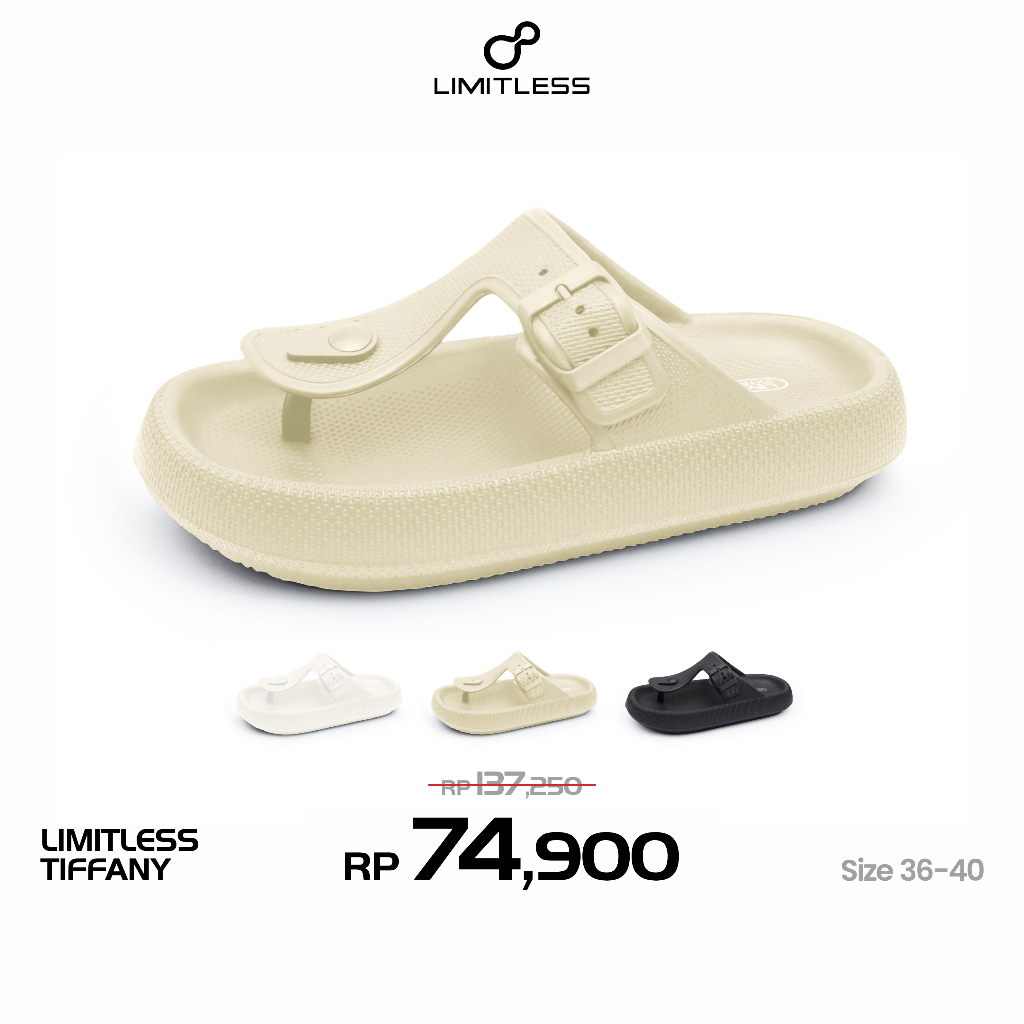 Jual LIMITLESS Sandal Jepit Wanita Dewasa TIFFANY Terbaru 2025 Eva ...