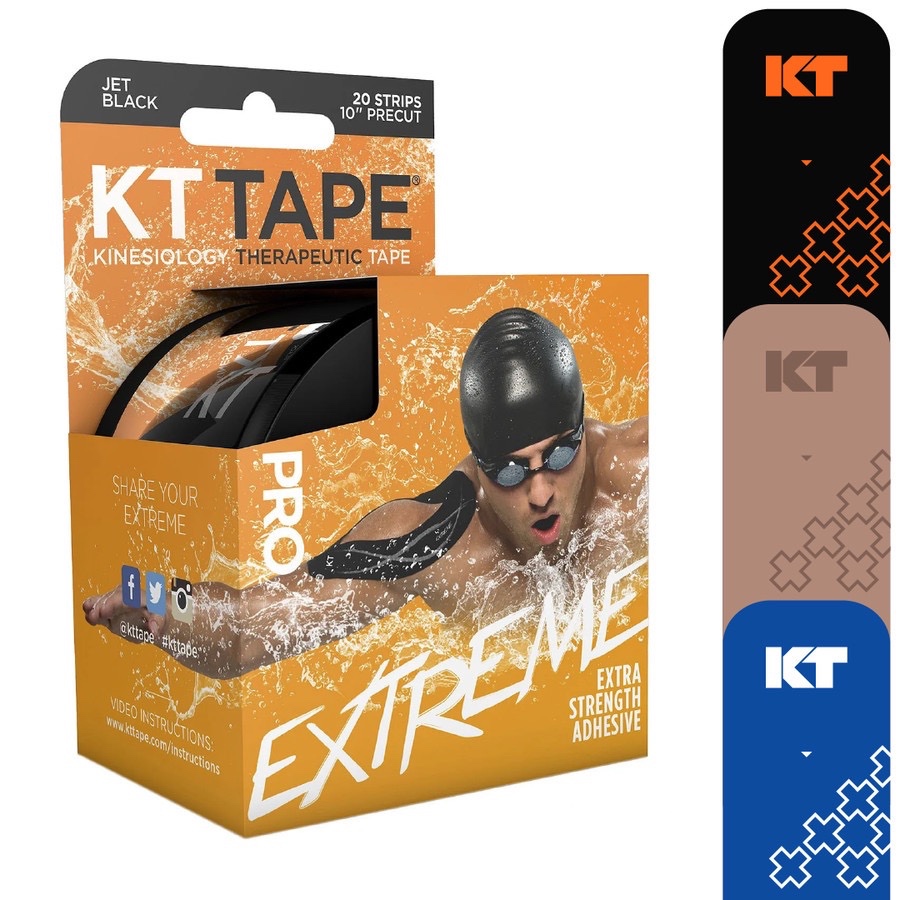 Jual KT Tape Pro Extreme Precut Semua Warna 20 Strips 5cm x 25cm / Kinesiology Kinesio | Shopee ...