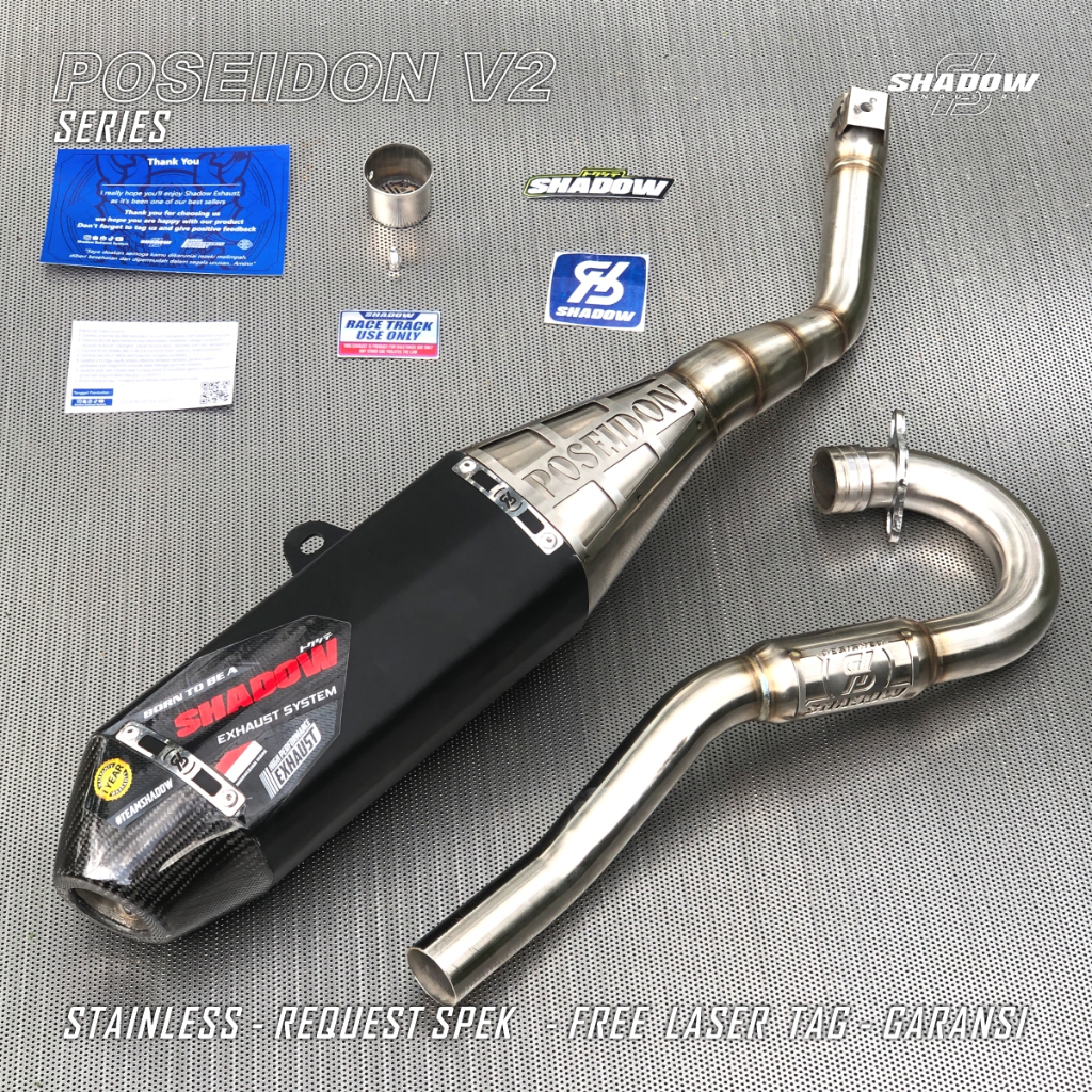 Jual Knalpot CRF150 KLX150 WR155 KLX TIGER KLX 230 KLX250 Type Poseidon ...