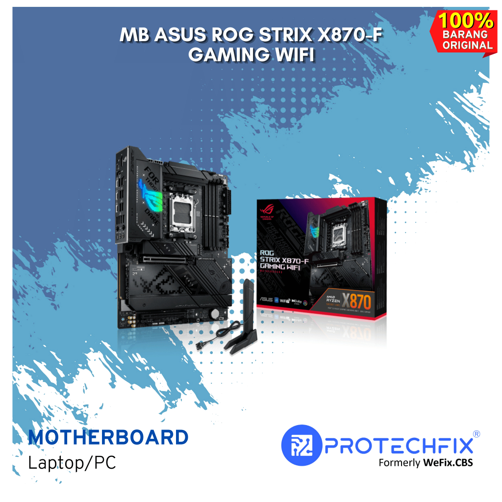 Jual Motherboard-MB ASUS ROG STRIX X870-F GAMING WIFI | Shopee Indonesia