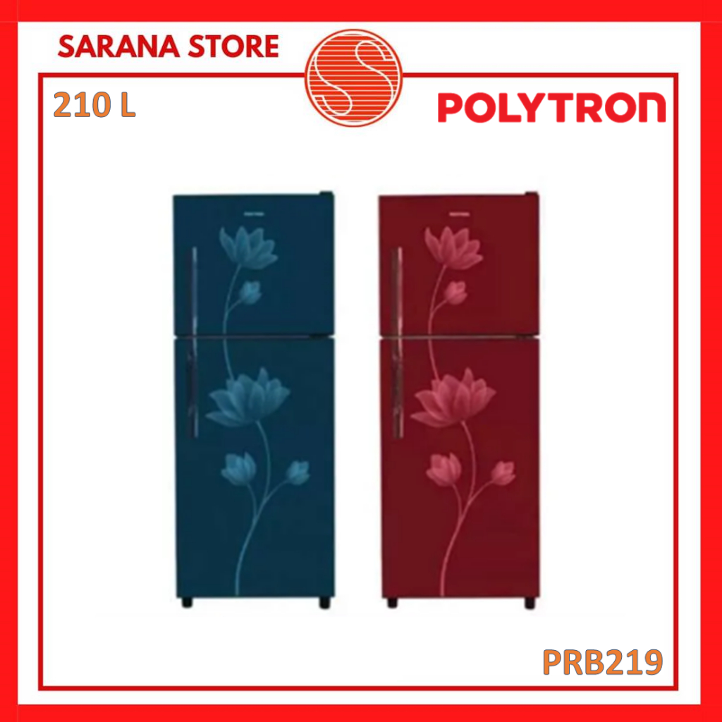 Jual Polytron Kulkas 2 Pintu PRB 219 210 Liter PRB219 | Shopee Indonesia