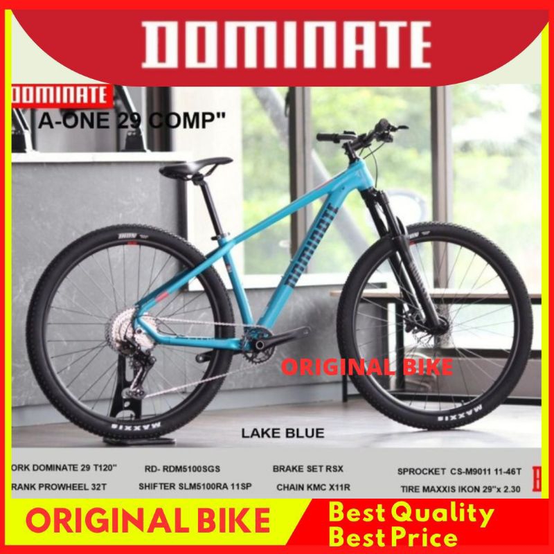 Jual Sepeda Gunung 29 MTB Dominate A-One Comp 11 Speed | Shopee Indonesia