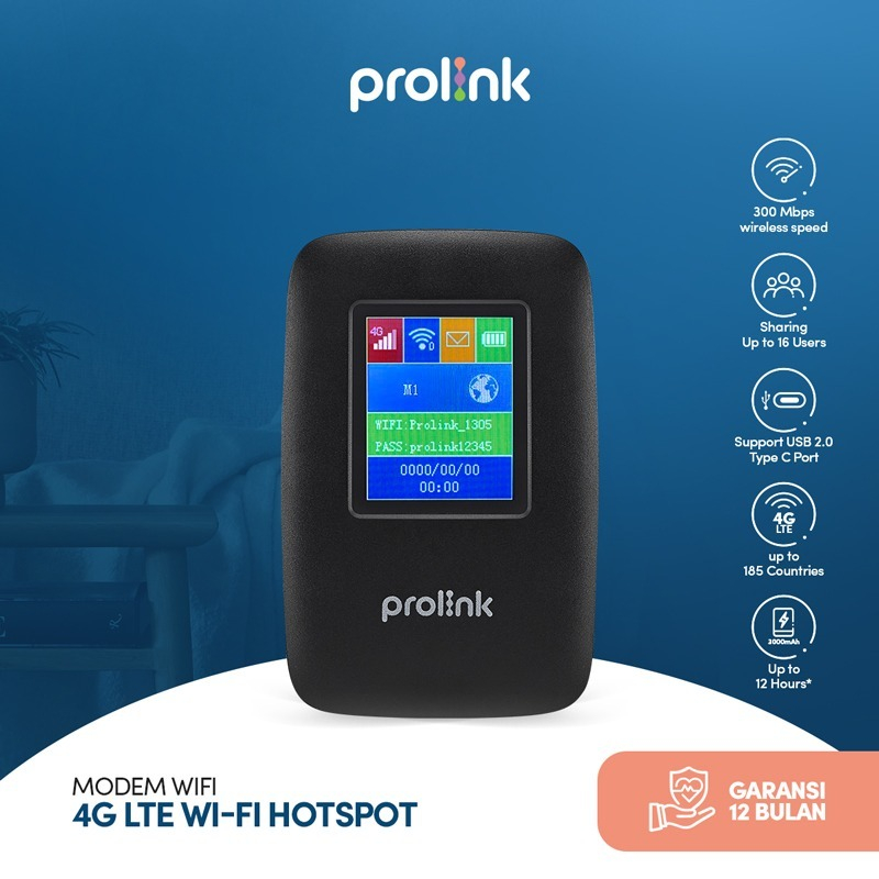 Jual Modem Prolink DL-7202 Mobile WiFi Hotspot 4G LTE N300 Wireless ...