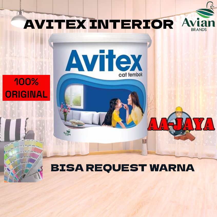 Jual CAT AVITEX INTERIOR UKURAN 25 KG ROCK OYSTER N22-002 (TINTING ...