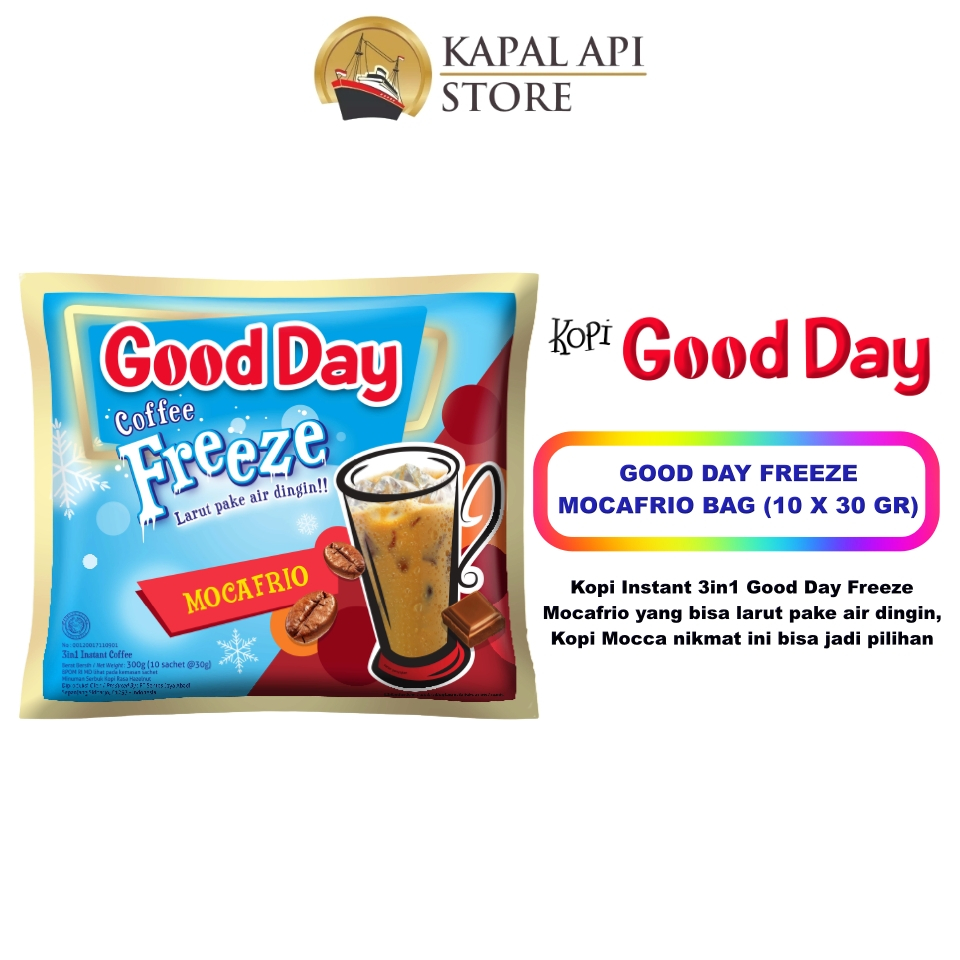 Jual Good Day Freeze ( 10 Bungkus / Renceng ) | Shopee Indonesia