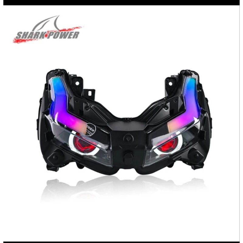Jual Lampu depan Honda ADV 150/160 RGB headlamp Honda ADV 150/160 shark ...