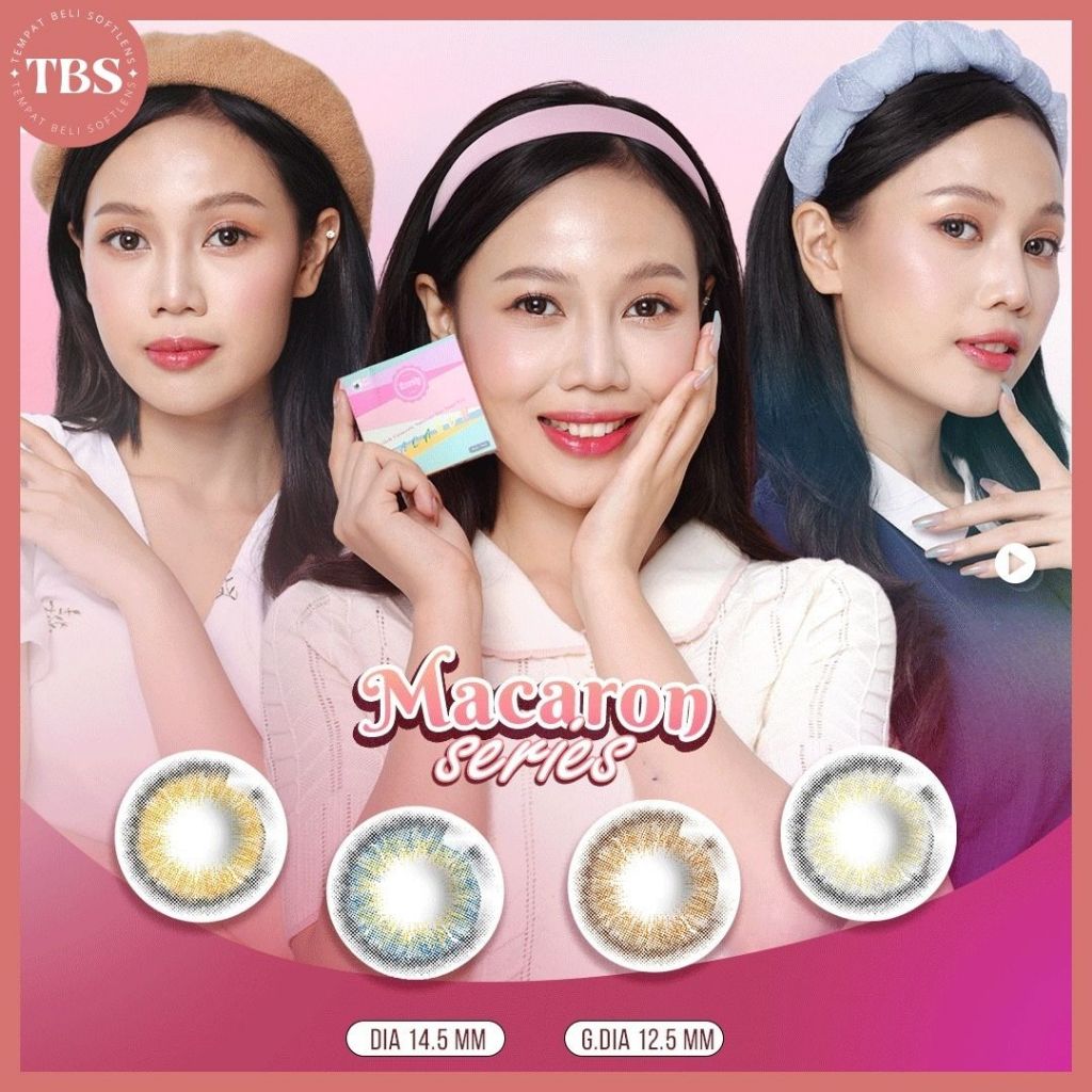 Jual SOFTLENS MACARON 14,5MM NORMAL / SOFLEN / SOFTLEN / SOFLENS ...
