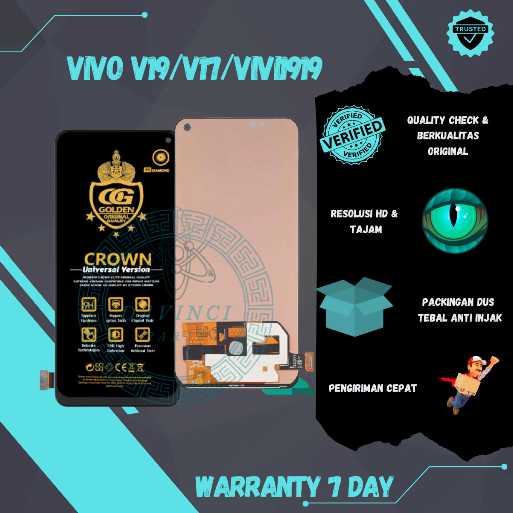 Jual LCD TOUCHSCREEN VIVO V19 / V17 / VIVO 1919 FULLSET ORIGINAL ...