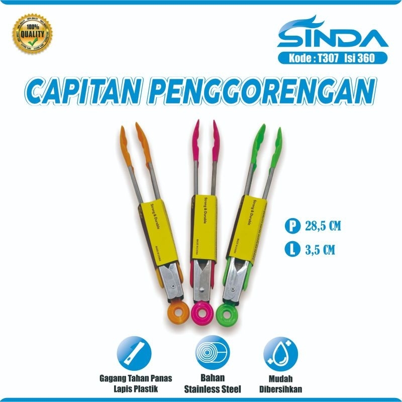 Jual PENJAPIT / CAPIT JAPIT JEPIT CAPITAN MAKANAN STAINLESS | Shopee ...