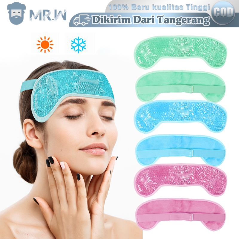 Jual Hot And Cold Forehead Fever Pillow Gel Beads Kompres Lutut Dingin ...