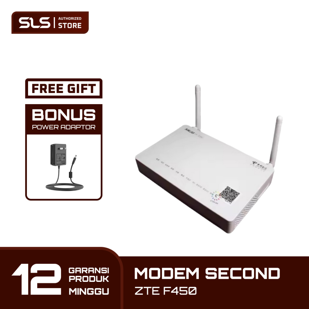 Jual ZTE F450 V2/V3 Epon Onu Modem Router Bekas Original | Shopee Indonesia