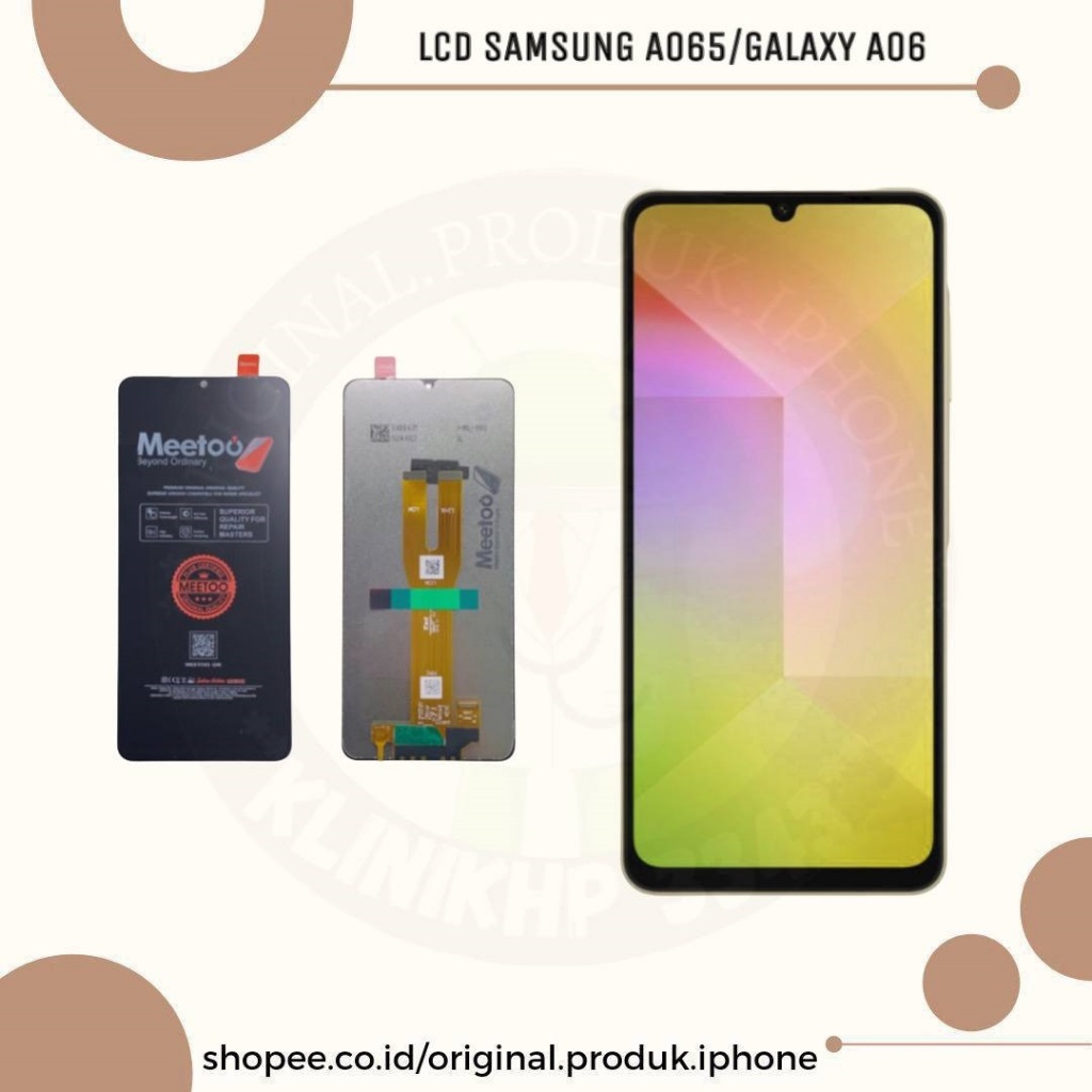 Jual LCD TOUCHSCREEN SAMSUNG A065/GALAXY A06 FULLSE ORIGINAL | Shopee Indonesia