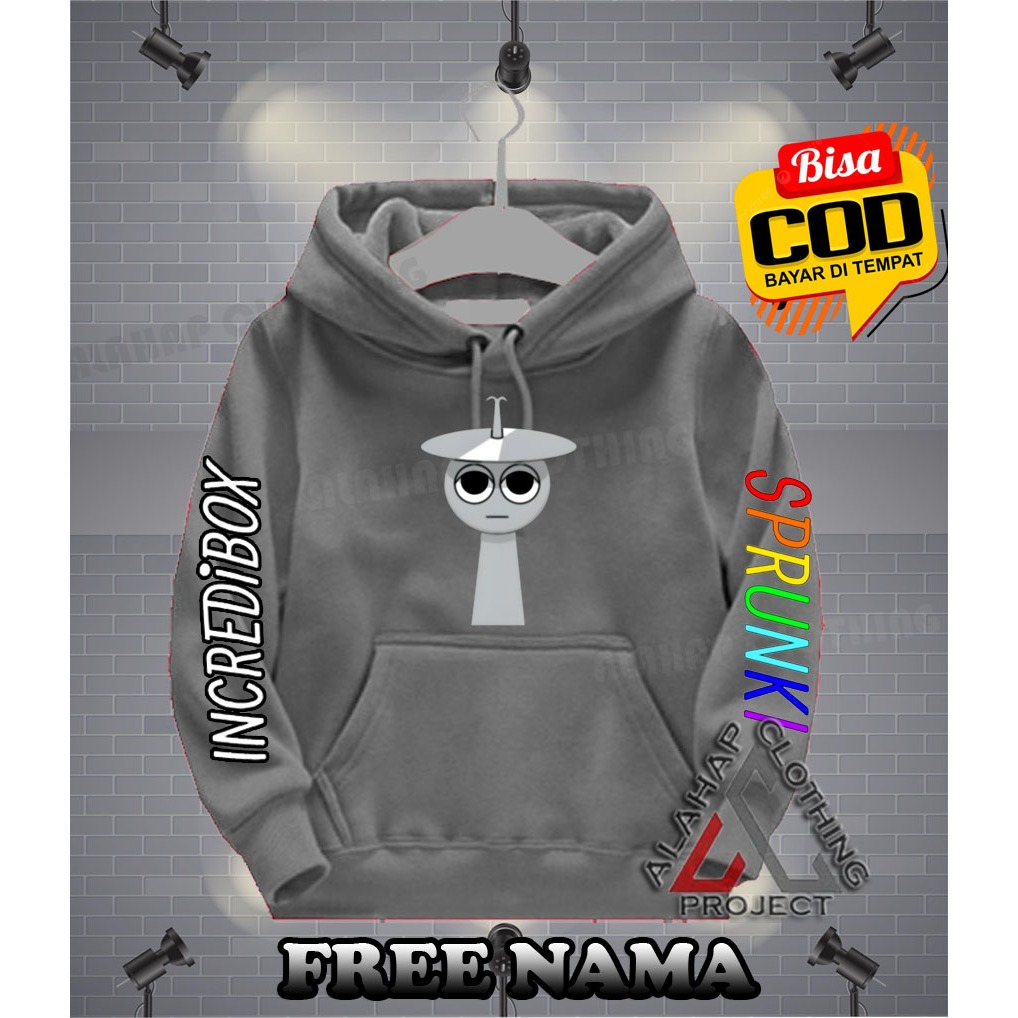 Jual hoodie Anak Sprunki Incredibox Karakter cluck jaket sweater anak ...