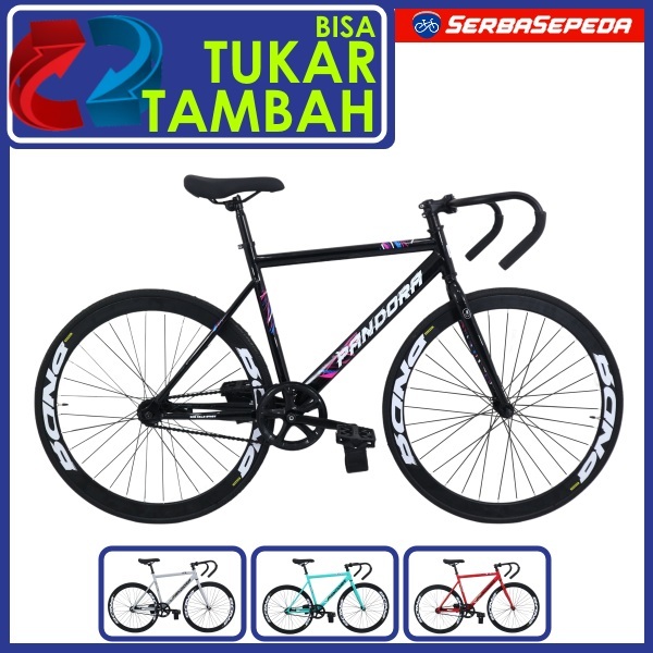 Jual Police Sepeda Fixie Toronto FX Pandora 700C Rem Torpedo | Shopee ...