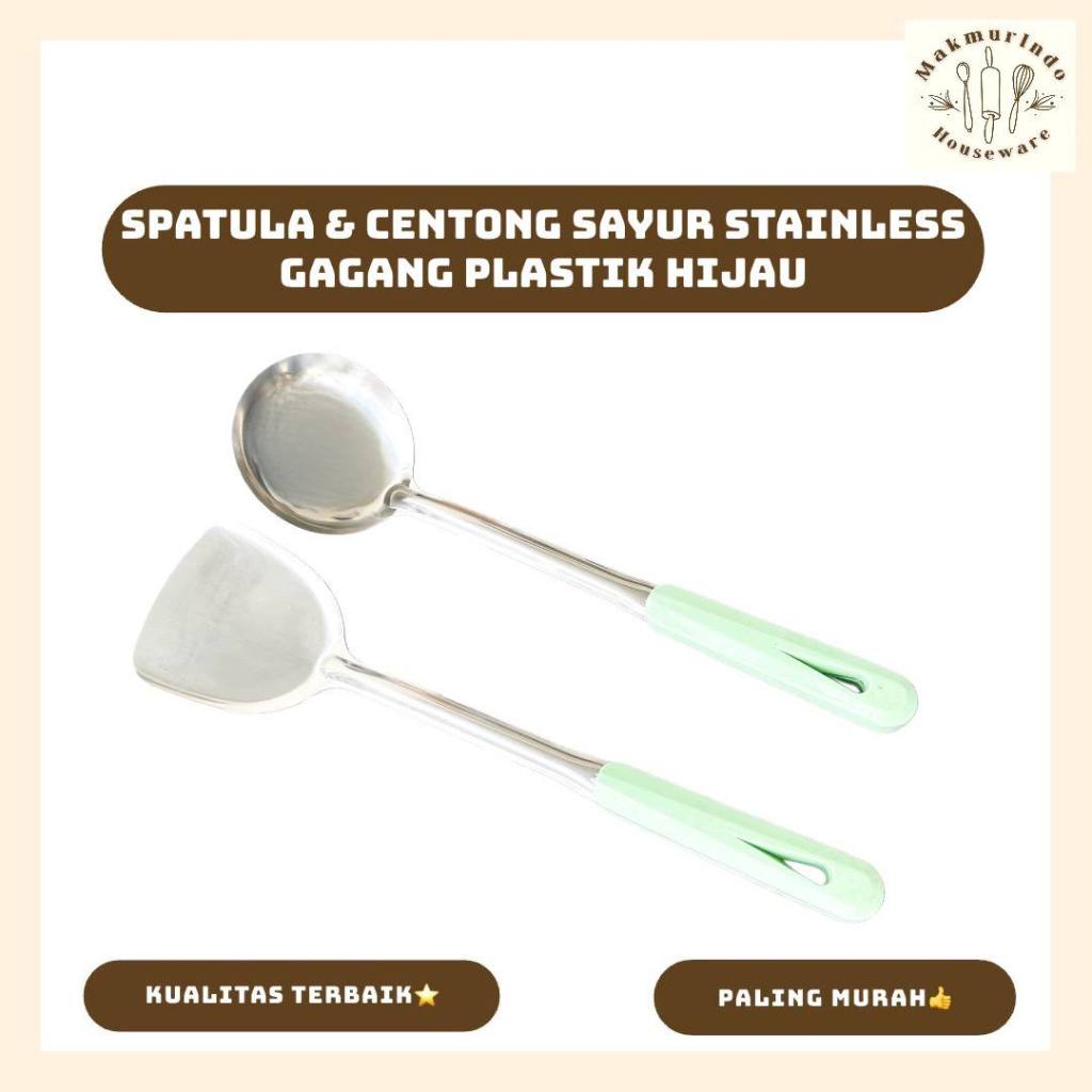 Jual Sodet Penggorengan Stainless Steel Spatula Sutil Susuk Sendok ...