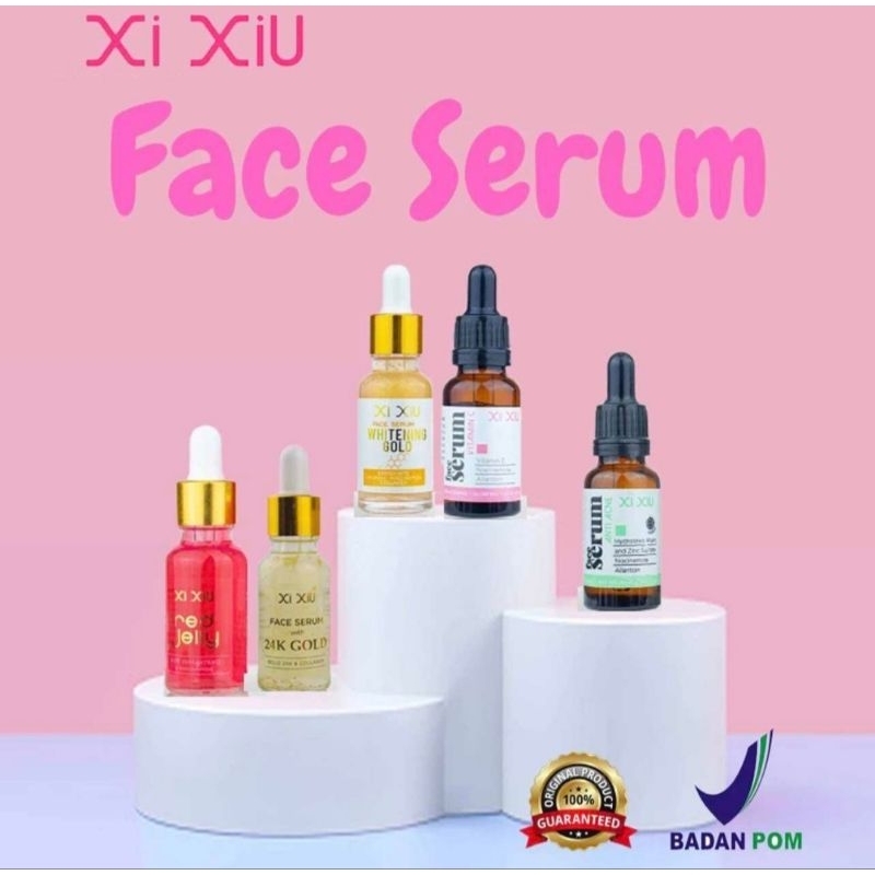 Jual XI XIU Face Serum Vitamin C | Anti Acne | Whitening Gold 20 ml Vit ...