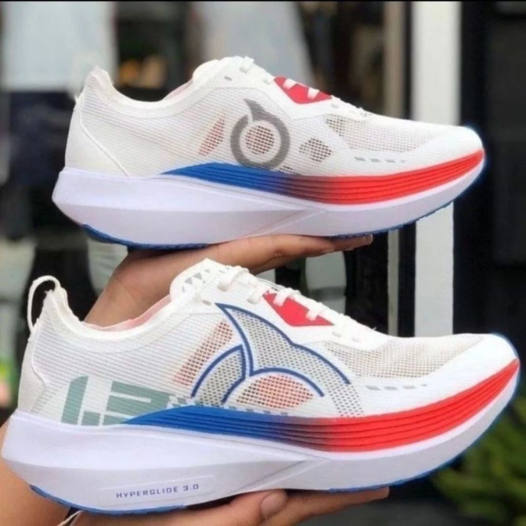 Jual Sepatu Running Ortuseight Hyperglide 3.0 White Orted | Shopee ...
