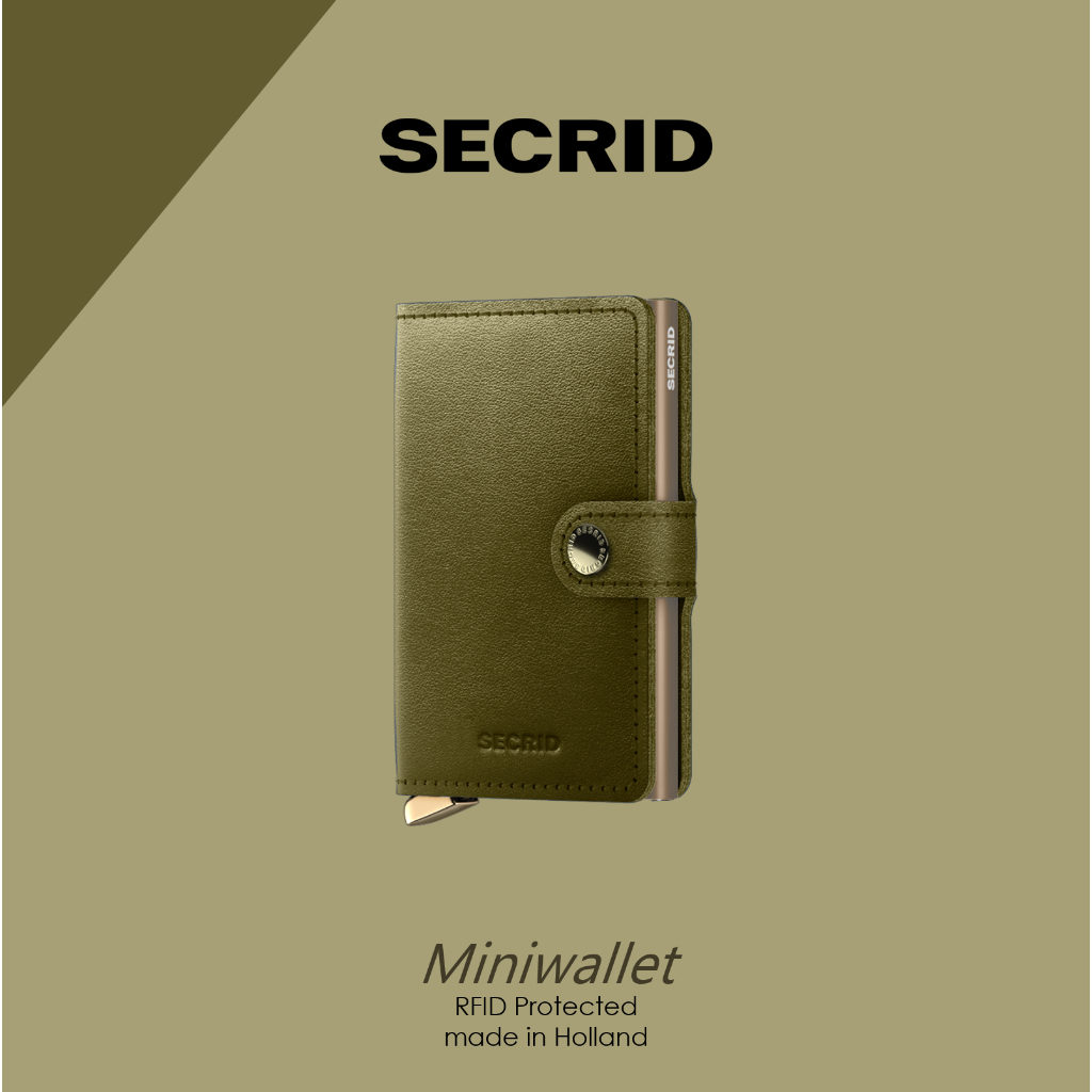 Jual Dompet Kartu RFID - SECRID Miniwallet Premium Edition Dusk Olive ...