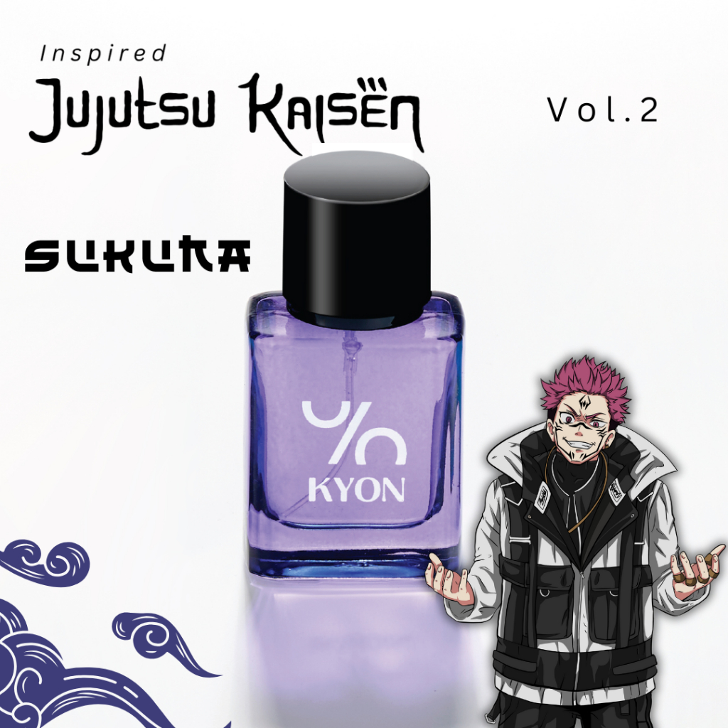 Jual Jujutsu Kaisen Inspired Perfume Vol.2 Sukuna Nanami Yuta Geto ...