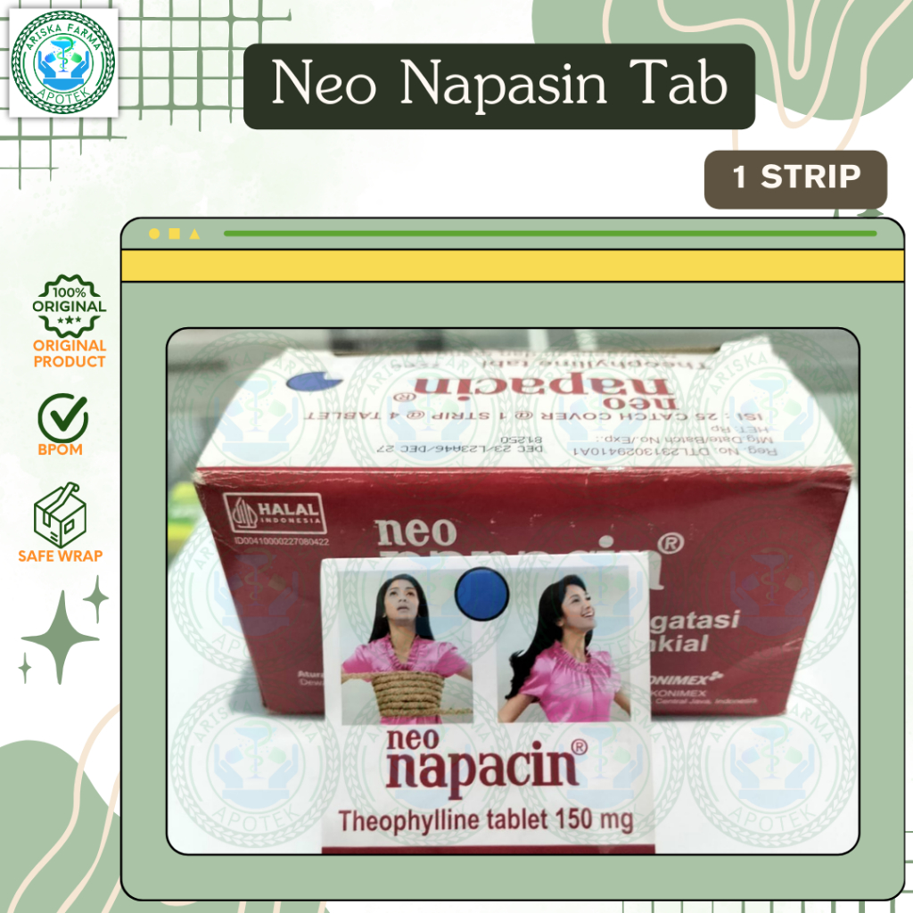 Jual Neo Napasin Tab per strip | Shopee Indonesia