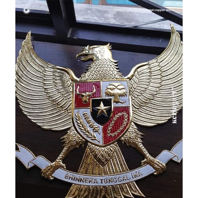 Jual kerajinan tangan bentuk garuda lambang negara, pajangan dinding ...
