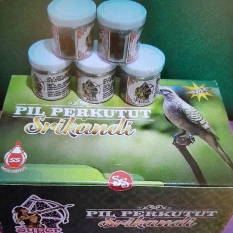 Jual Jamu pil perkutut super srikandi ( 5 botol ) | Shopee Indonesia