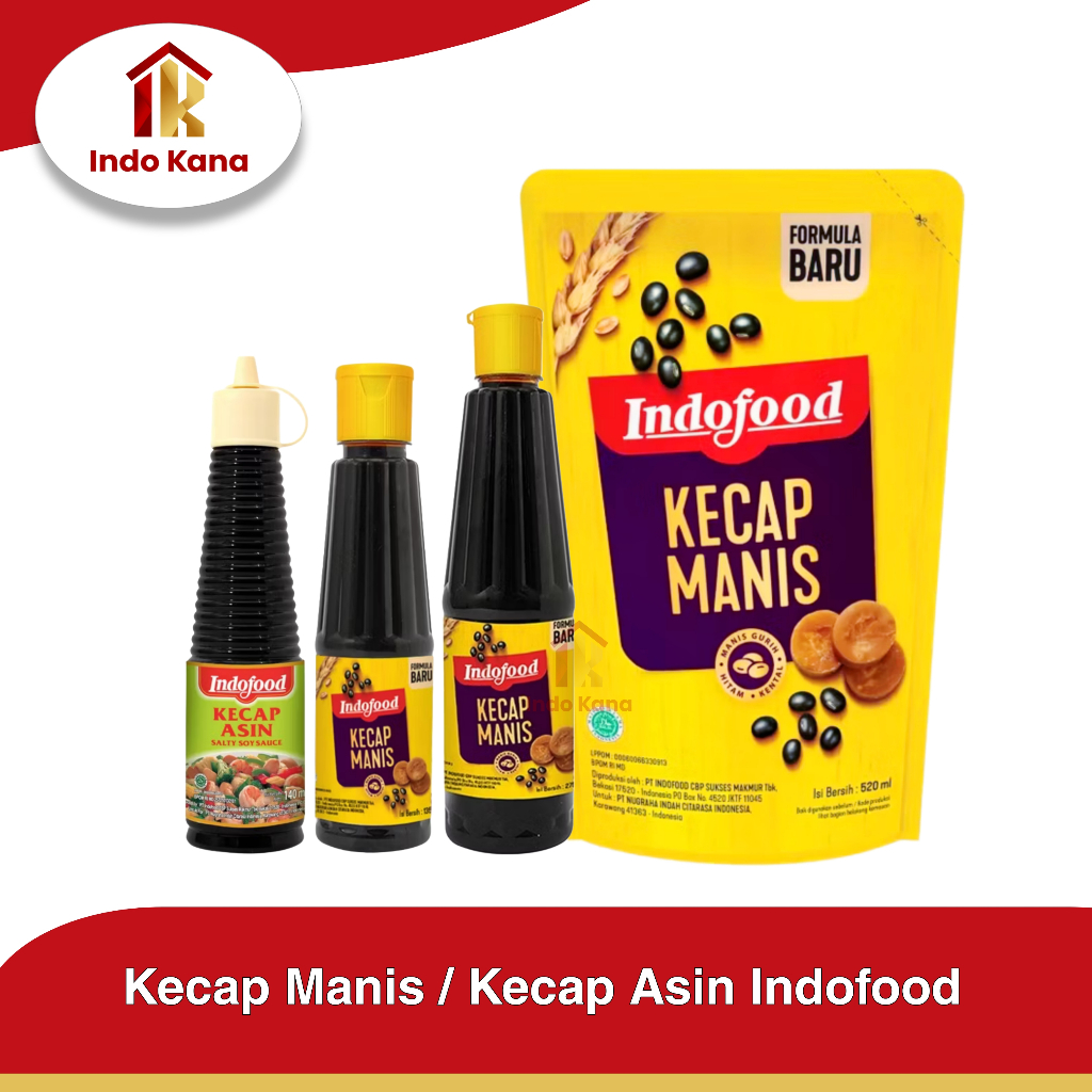 Jual Kecap Manis /Kecap Asin Indofood | Shopee Indonesia