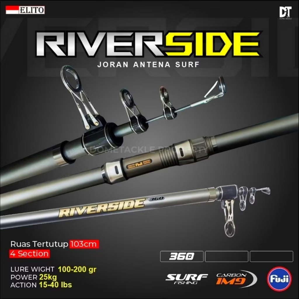 Jual Joran baramundi landbase Surf TELESCOPIC teleskopik ELITO ...