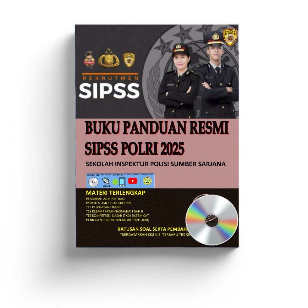 Jual BUKU PANDUAN RESMI SIPSS POLRI 2025 SEKOLAH INSPEKTUR POLISI SUMBER SARJANA | Shopee Indonesia