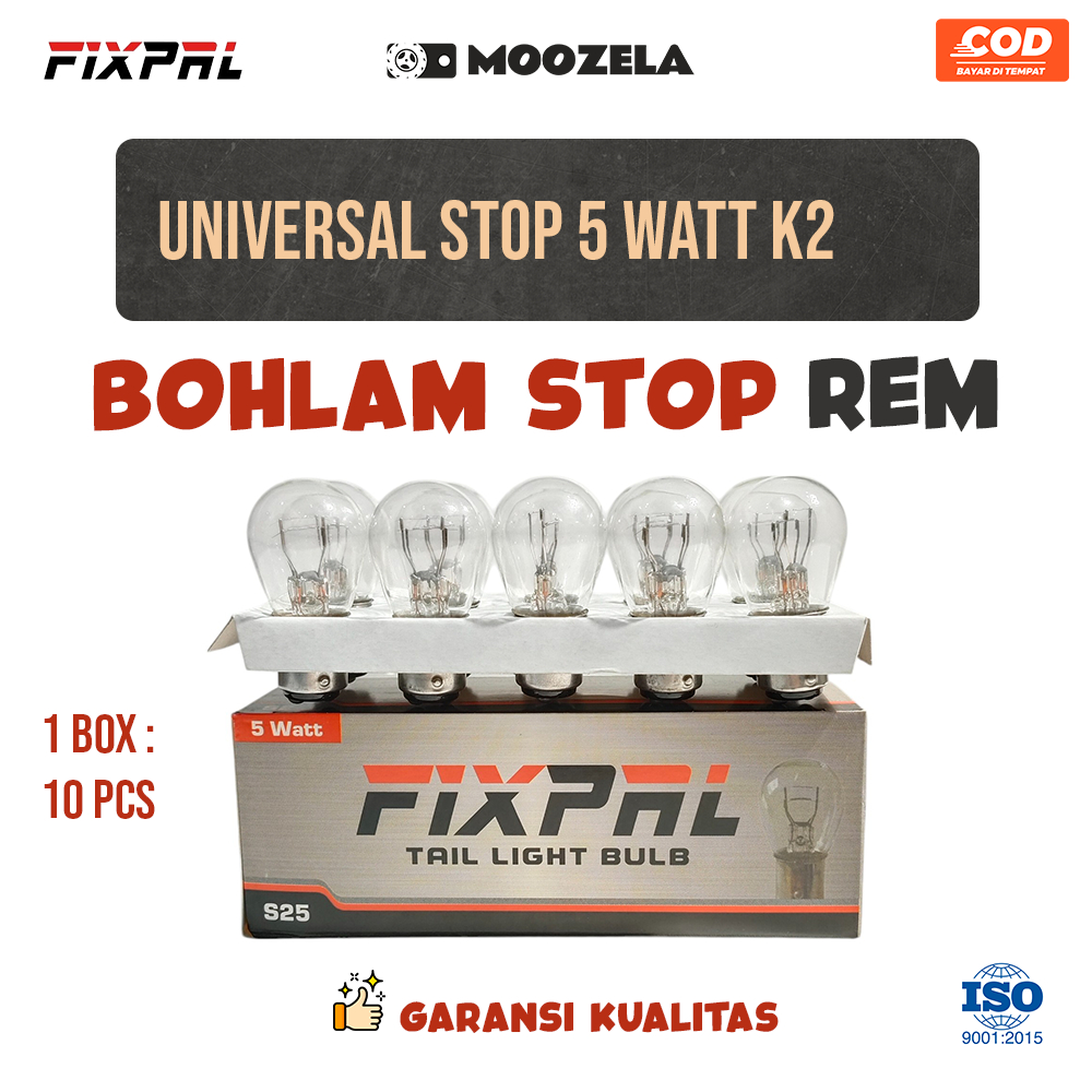 Jual FIXPAL Bohlam Lampu Stop Bebek Fixpal Harga untuk 1 kotak (10pcs ...