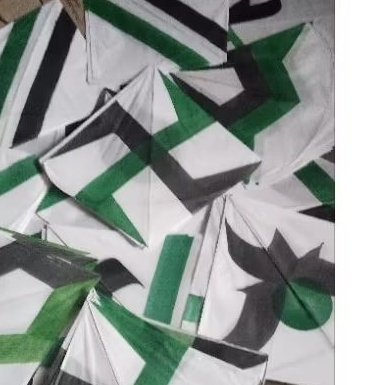 Jual Layangan Pulas Kertas Putih Ukuran 54 isi 100 pcsMotif Campur ...