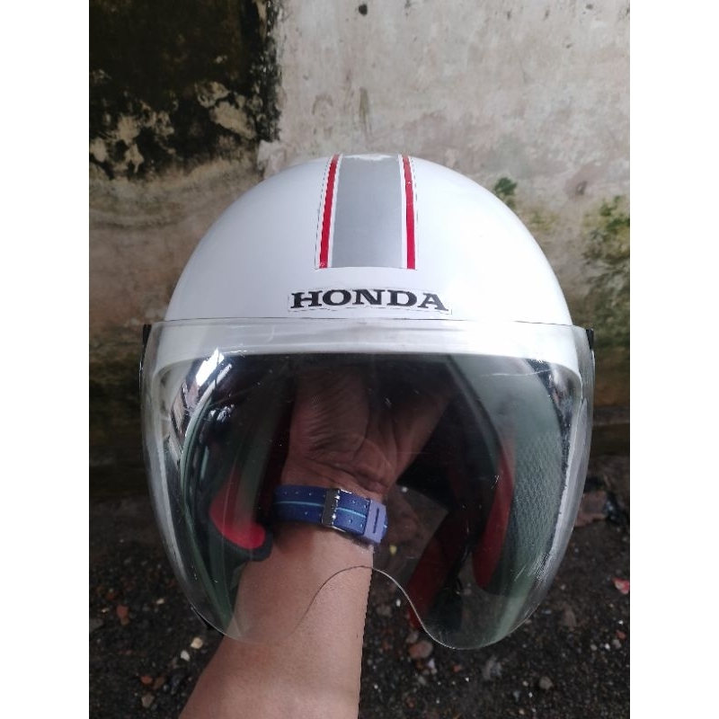 Jual helm Honda scoopy original. | Shopee Indonesia