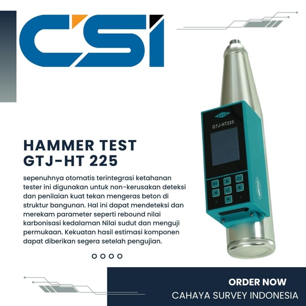 Jual Concrete Digital Hammer Test GTJ HT225 / Hammer Test GTJ HT225 ...