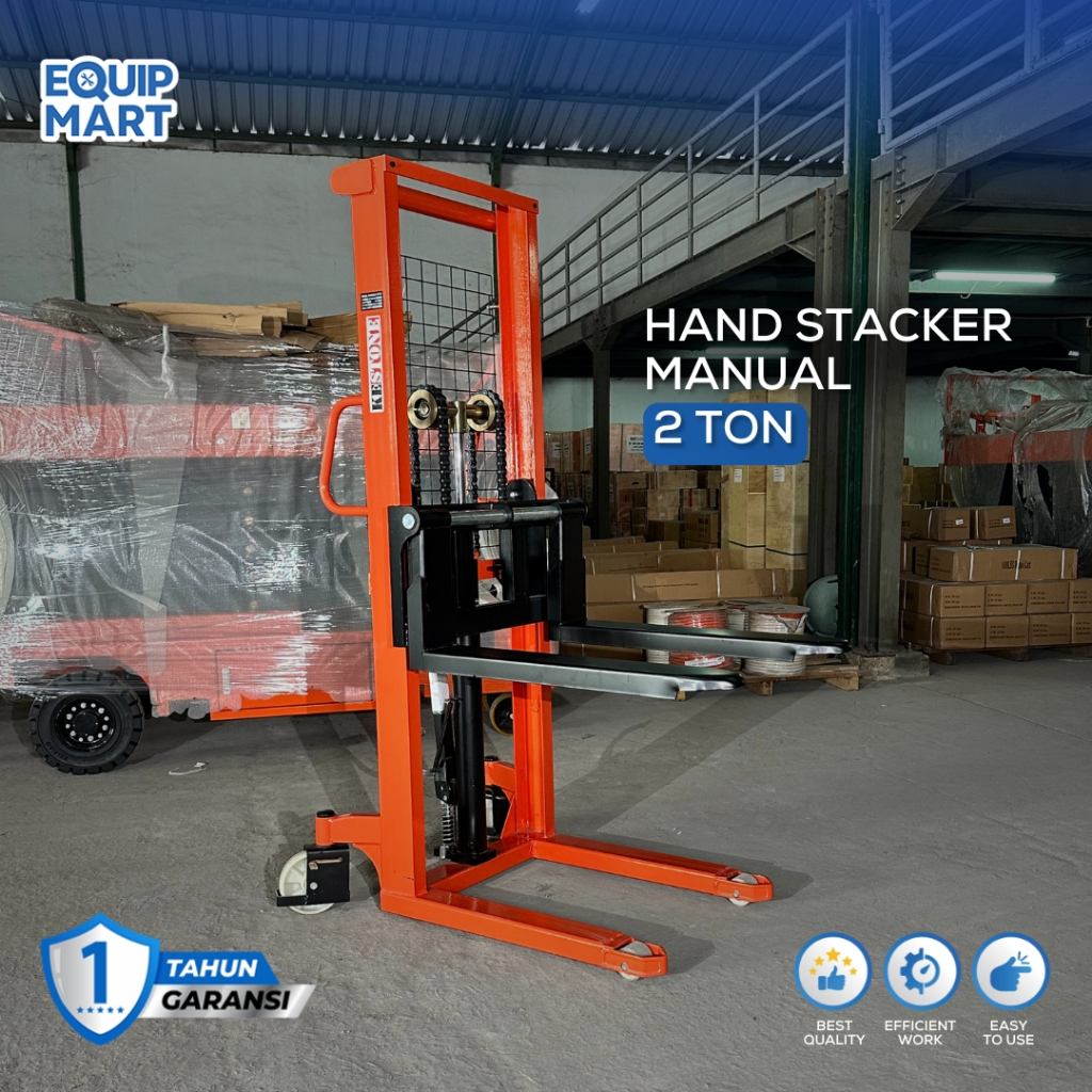 Jual Hand Stacker Manual Kestone 2 Ton Kestone - Alat Angkat ...