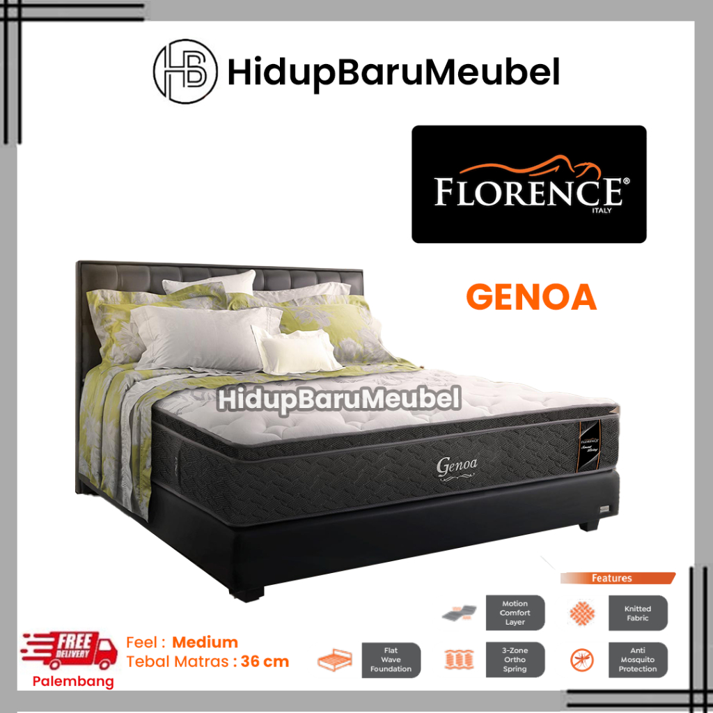 Jual Springbed Florence GENOA / Kasur Matras Spring Bed Florence ...