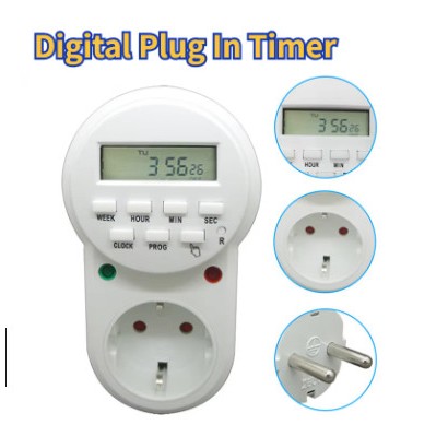 Jual Stop Kontak Timer Listrik Digital stopkontak otomatis Digital ...