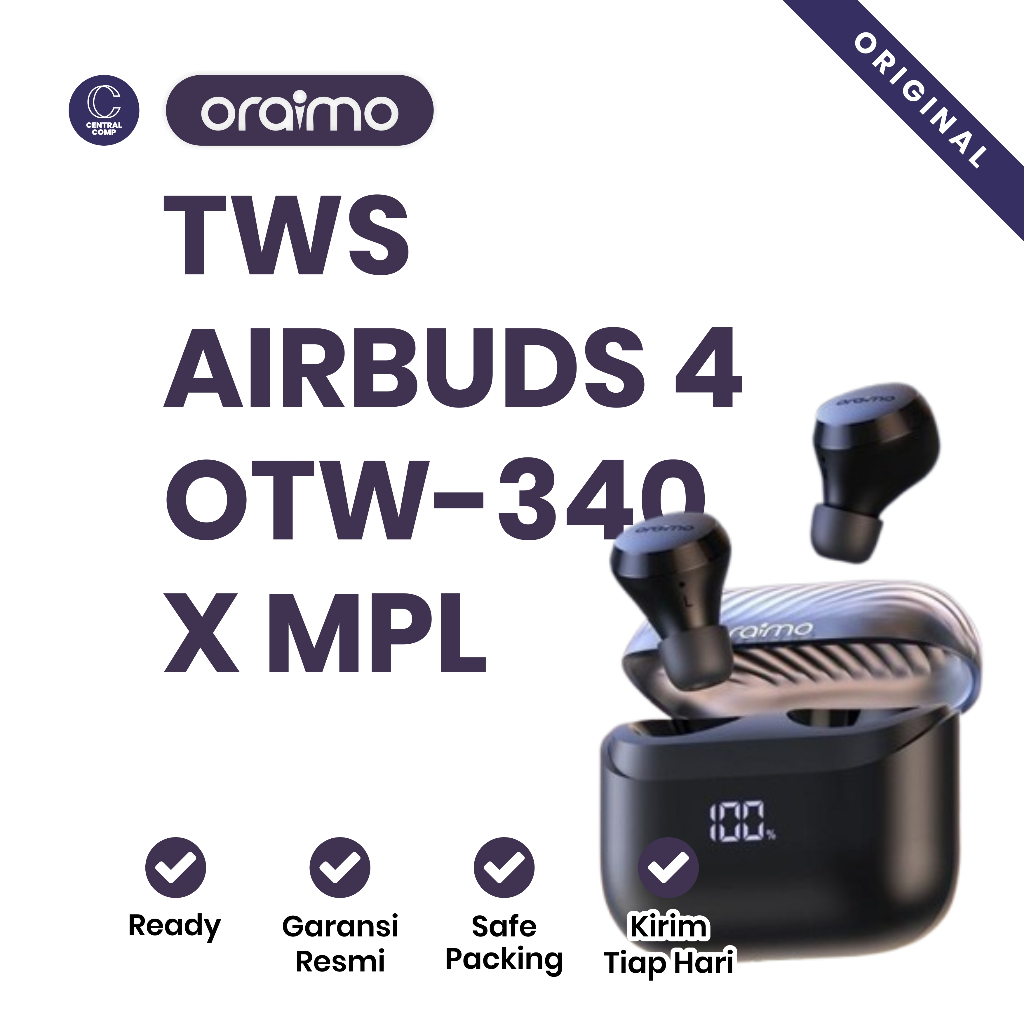 Jual Oraimo x MPL Mobile Legends TWS AirBuds 4 OTW-340 True Wireless ...